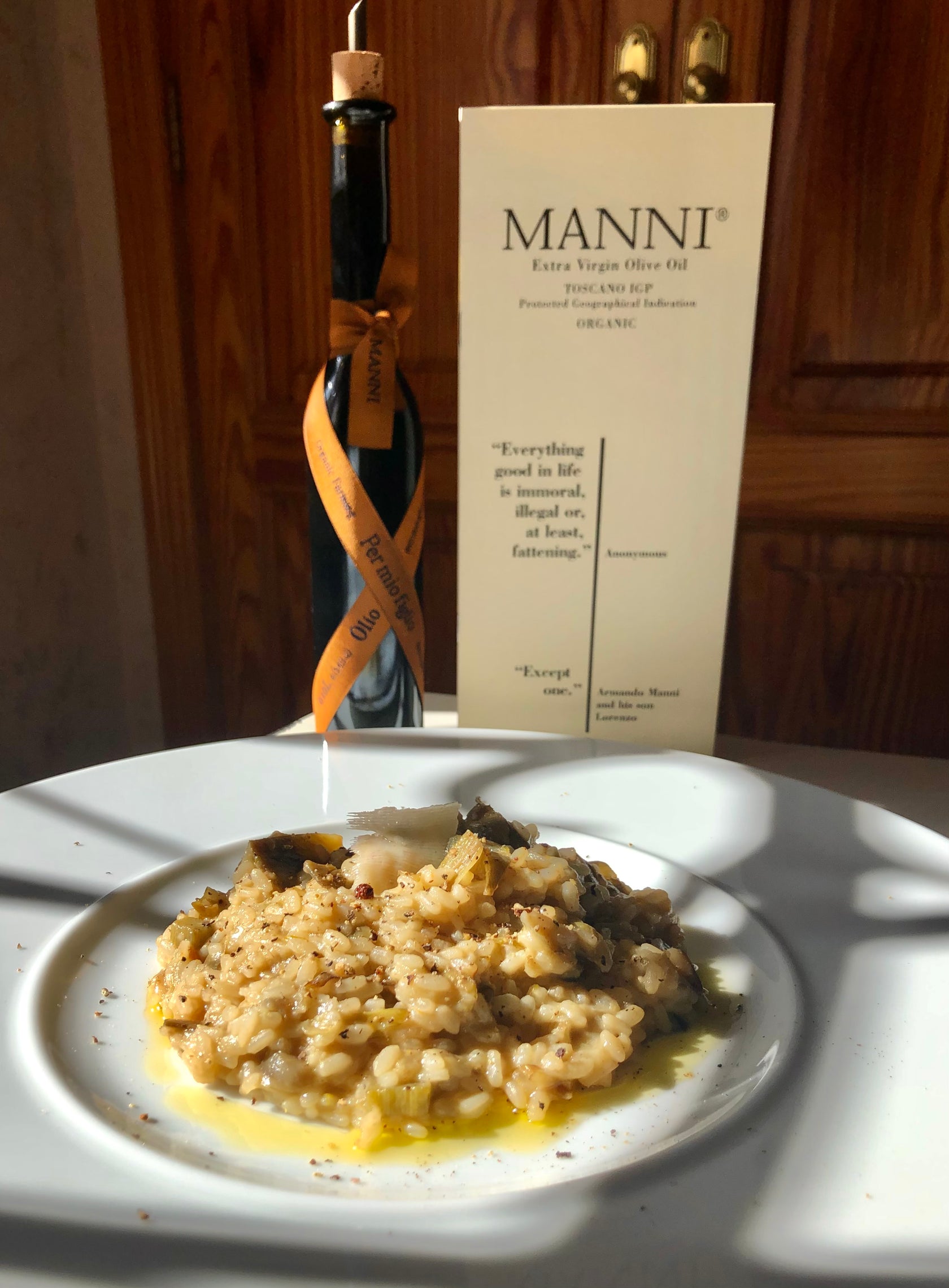 Easy Artichoke Risotto Recipe – MANNI OIL SOCIETÀ AGRICOLA S.R.L.