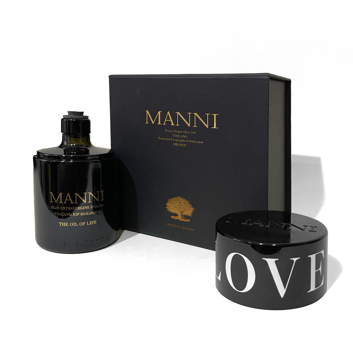 MANNI Luxury Box - The Oil of Life: Organic Extra Virgin Olive Oil – L ...